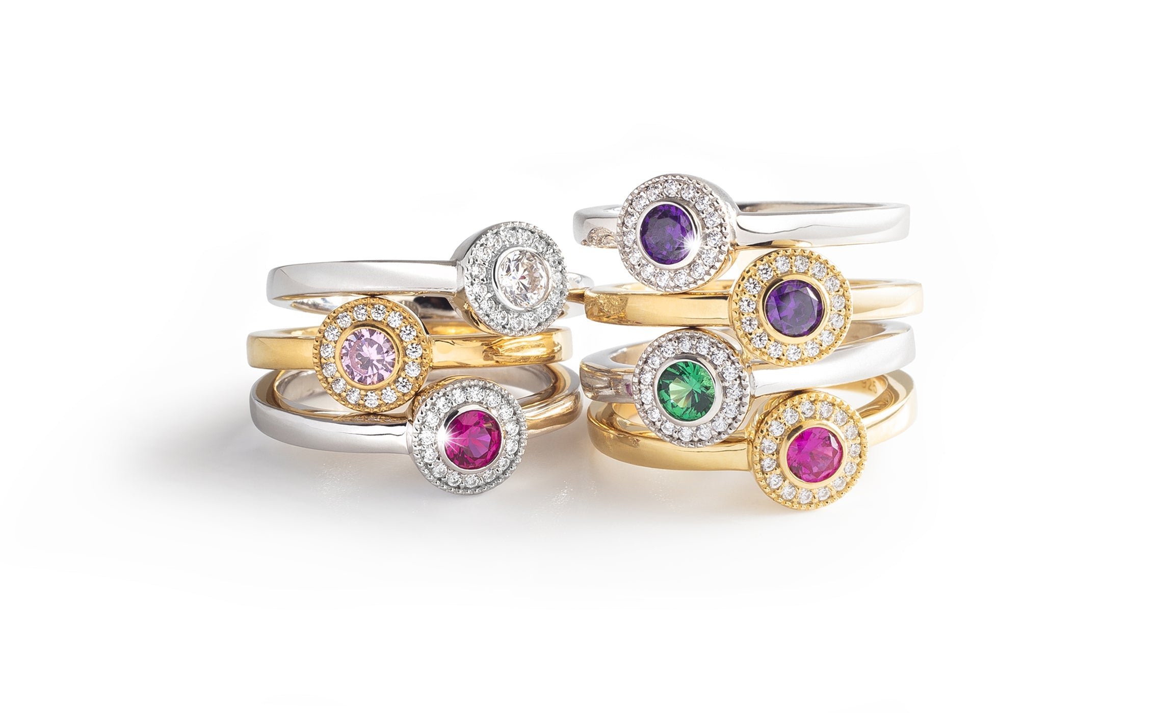 Add-A-Birthstone Rings – Kelly Waters Inc.