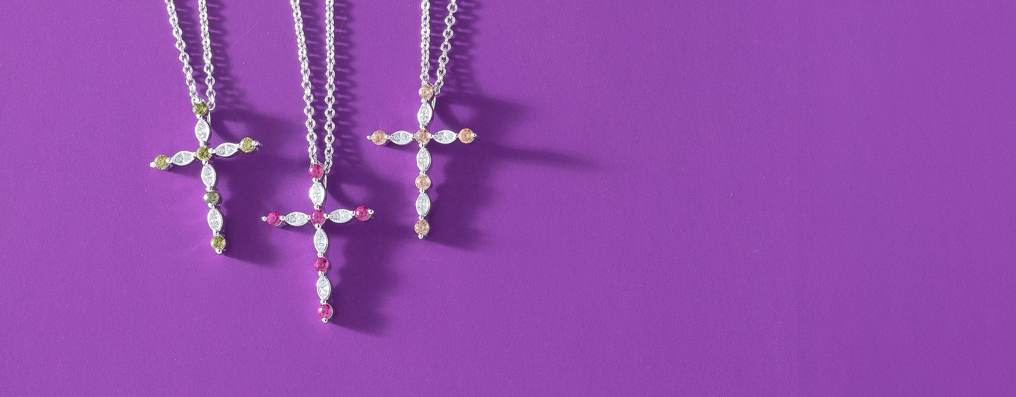 Birthstone Crosses – Kelly Waters Inc.