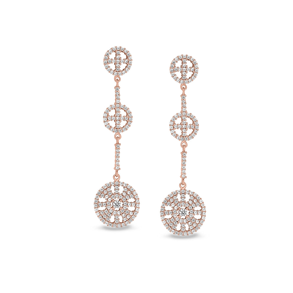 Three Circle Drop Earrings (BL2261ERG) – Kelly Waters Inc.